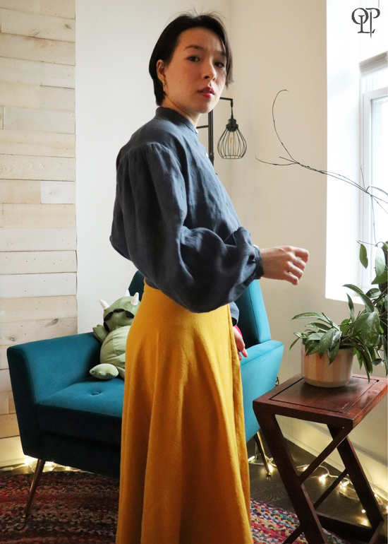 Leah Blouse 1860s Shirt pdf Sewing Pattern – Ora Lin Patterns