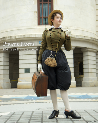 Pirate Pants for All Genders pdf Sewing Pattern – Ora Lin Patterns